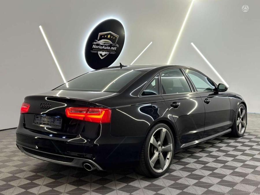 Black Audi A6 2012 in Marijampole, with an engine capacity of 2.97 L and mileage of 238 thousand km for 12999 €, photo 29 on AUTOMOTO.COM.LV