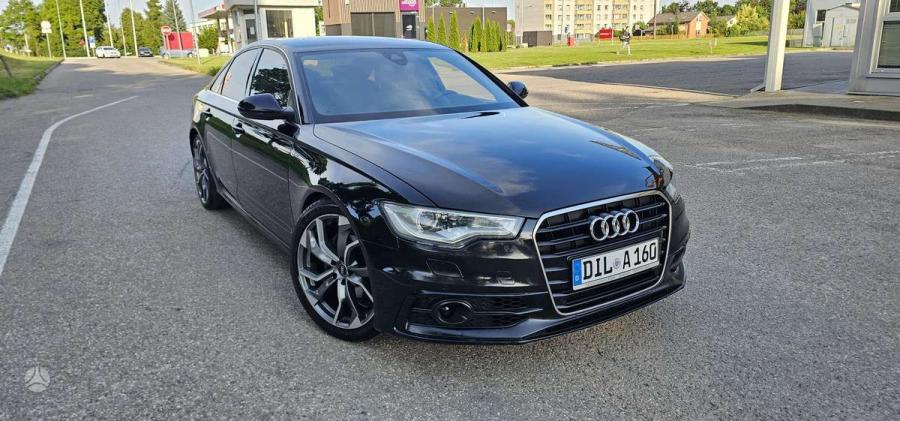 Black Audi A6 2012 in Jonava, with an engine capacity of 2.97 L and mileage of 290 thousand km for 7199 €, photo 6 on AUTOMOTO.COM.LV