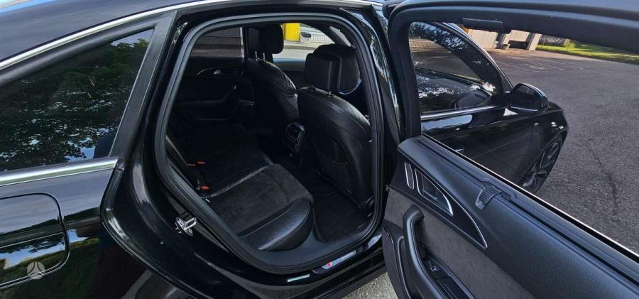 Black Audi A6 2012 in Jonava, with an engine capacity of 2.97 L and mileage of 290 thousand km for 7199 €, photo 22 on AUTOMOTO.COM.LV