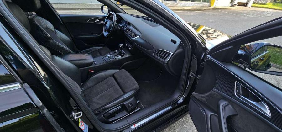 Black Audi A6 2012 in Jonava, with an engine capacity of 2.97 L and mileage of 290 thousand km for 7199 €, photo 23 on AUTOMOTO.COM.LV