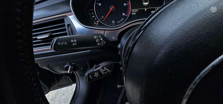 Black Audi A6 2012 in Jonava, with an engine capacity of 2.97 L and mileage of 290 thousand km for 7199 €, photo 29 on AUTOMOTO.COM.LV