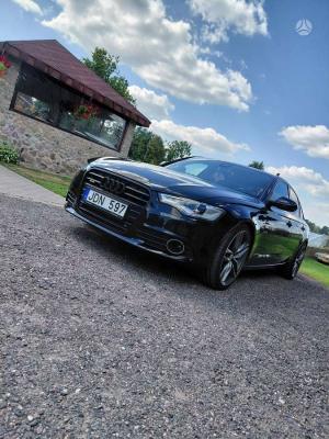 Black Audi A6 2012 in Vilnius, with an engine capacity of 2.97 L and mileage of 377 thousand km for 11500 €, photo  on AUTOMOTO.COM.LV