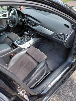 Black Audi A6 2012 in Vilnius, with an engine capacity of 2.97 L and mileage of 377 thousand km for 11500 €, photo 7 on AUTOMOTO.COM.LV