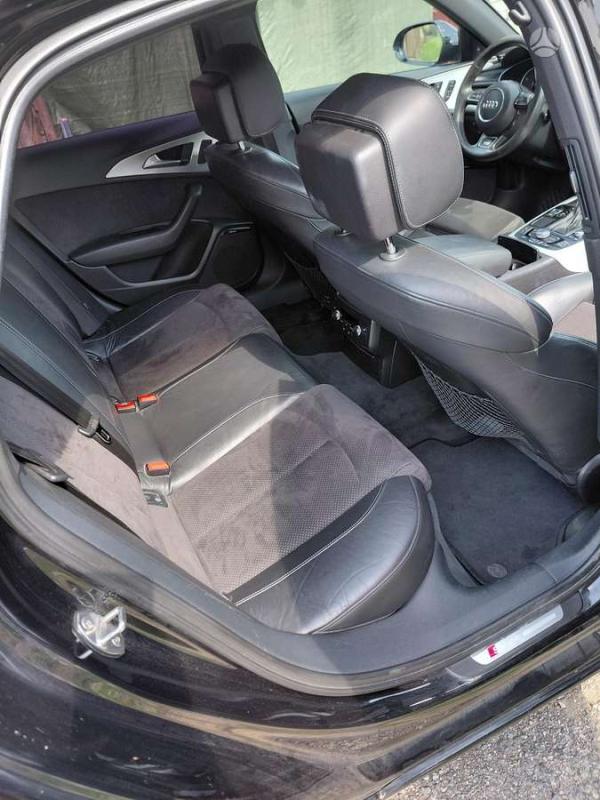 Melns Audi A6 2012 Viļņa, ar dzinēja tilpumu 2.97 L un nobraukumu 377 tūkst. km par 11500 €, foto 7 vietnē AUTOMOTO.COM.LV