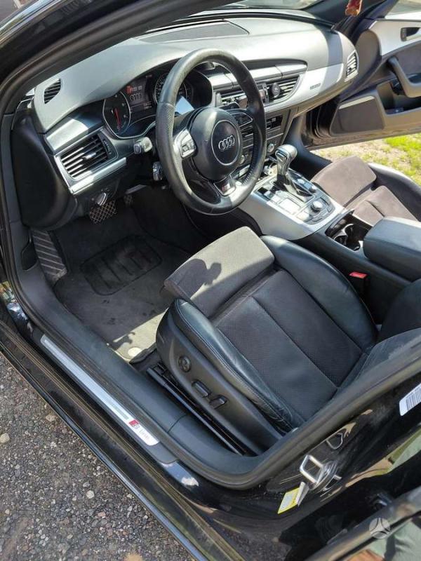 Melns Audi A6 2012 Viļņa, ar dzinēja tilpumu 2.97 L un nobraukumu 377 tūkst. km par 11500 €, foto 9 vietnē AUTOMOTO.COM.LV