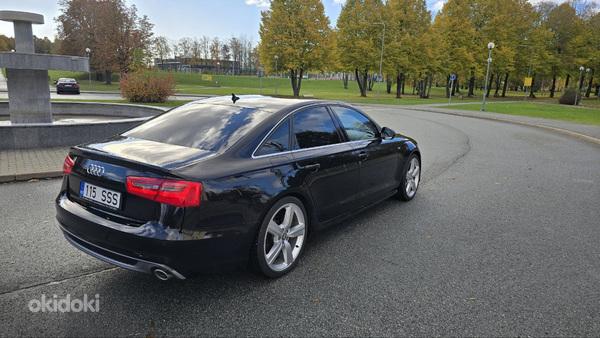Black Audi A6 2012 in Kohtla-Jarve, with an engine capacity of 0.00 L and mileage of 158 thousand km for 13000 €, photo 5 on AUTOMOTO.COM.LV