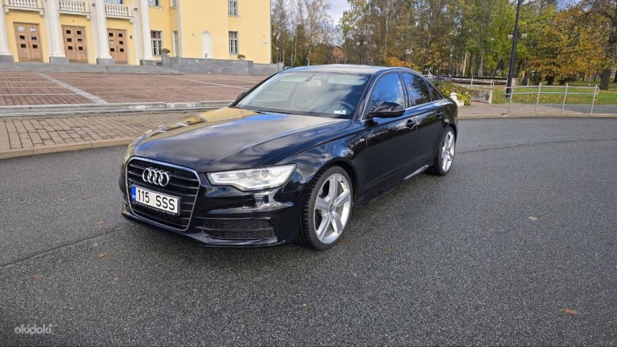 Black Audi A6 2012 in Kohtla-Jarve, with an engine capacity of 0.00 L and mileage of 158 thousand km for 13000 €, photo 16 on AUTOMOTO.COM.LV