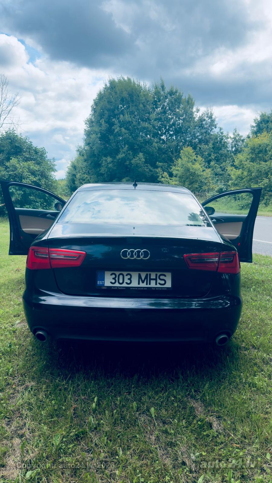 Black Audi A6 2012 in Viljandi, with an engine capacity of 3.00 L and mileage of 346 thousand km for 8500 €, photo 3 on AUTOMOTO.COM.LV