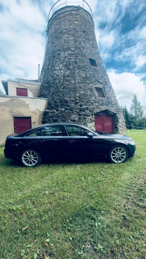 Black Audi A6 2012 in Viljandi, with an engine capacity of 3.00 L and mileage of 346 thousand km for 8500 €, photo 4 on AUTOMOTO.COM.LV