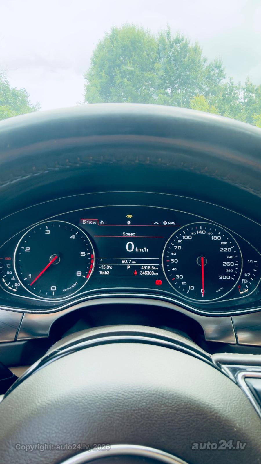 Black Audi A6 2012 in Viljandi, with an engine capacity of 3.00 L and mileage of 346 thousand km for 8500 €, photo 12 on AUTOMOTO.COM.LV