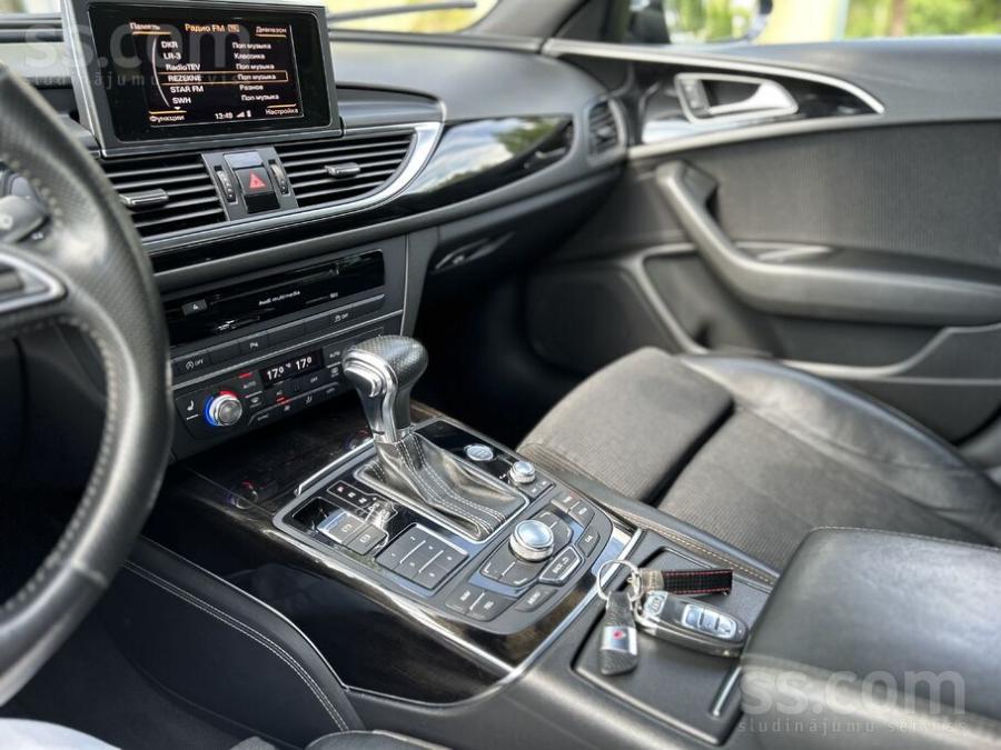 Melns Audi A6 2012 Ludza, ar dzinēja tilpumu 3.00 L un nobraukumu 409 tūkst. km par 12200 €, foto 8 vietnē AUTOMOTO.COM.LV