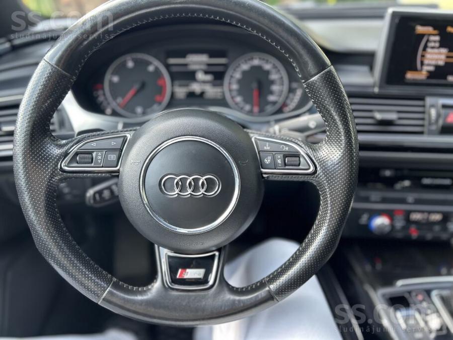 Melns Audi A6 2012 Ludza, ar dzinēja tilpumu 3.00 L un nobraukumu 409 tūkst. km par 12200 €, foto 9 vietnē AUTOMOTO.COM.LV