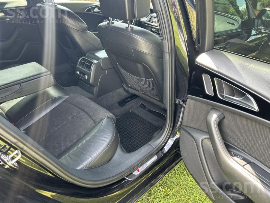 Melns Audi A6 2012 Ludza, ar dzinēja tilpumu 3.00 L un nobraukumu 409 tūkst. km par 12200 €, foto 20 vietnē AUTOMOTO.COM.LV