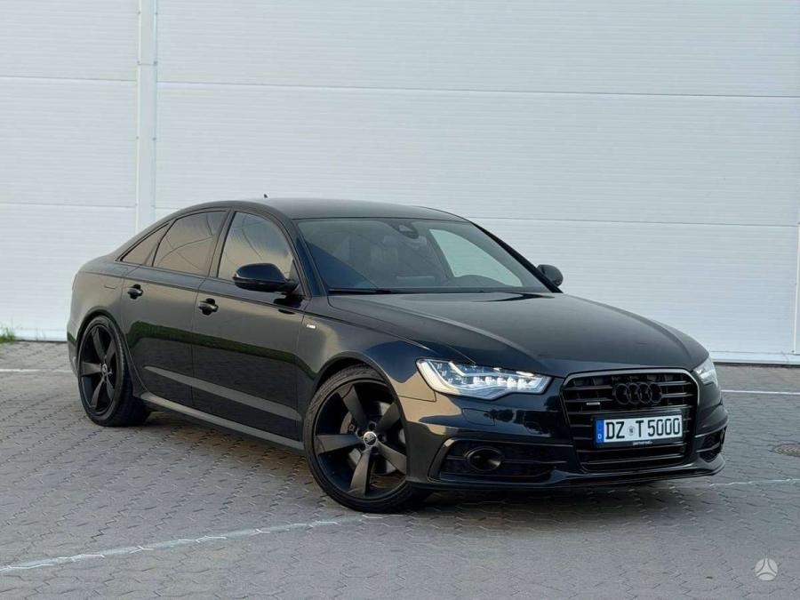 Black Audi A6 2012 in Riga, with an engine capacity of 2.97 L and mileage of 283 thousand km for 11500 €, photo 4 on AUTOMOTO.COM.LV