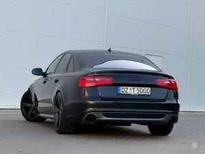Black Audi A6 2012 in Riga, with an engine capacity of 2.97 L and mileage of 283 thousand km for 11500 €, photo 5 on AUTOMOTO.COM.LV