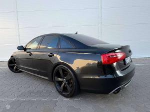 Black Audi A6 2012 in Riga, with an engine capacity of 2.97 L and mileage of 283 thousand km for 11500 €, photo 7 on AUTOMOTO.COM.LV