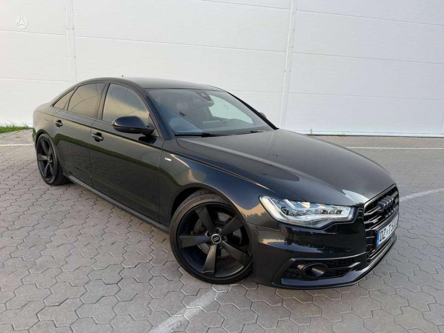 Black Audi A6 2012 in Riga, with an engine capacity of 2.97 L and mileage of 283 thousand km for 11500 €, photo 8 on AUTOMOTO.COM.LV