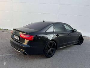 Black Audi A6 2012 in Riga, with an engine capacity of 2.97 L and mileage of 283 thousand km for 11500 €, photo 15 on AUTOMOTO.COM.LV