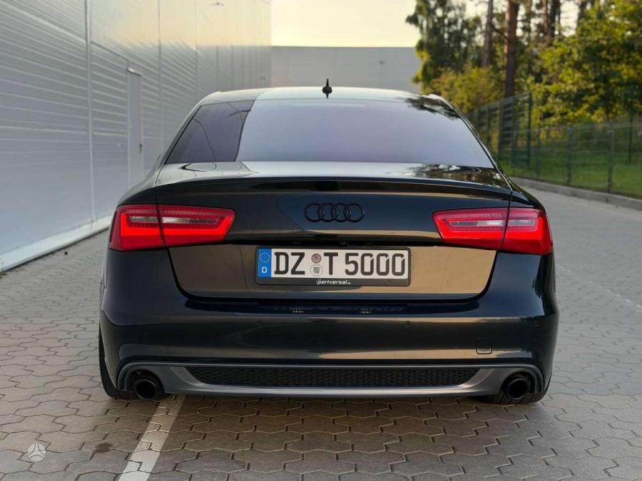 Black Audi A6 2012 in Riga, with an engine capacity of 2.97 L and mileage of 283 thousand km for 11500 €, photo 17 on AUTOMOTO.COM.LV