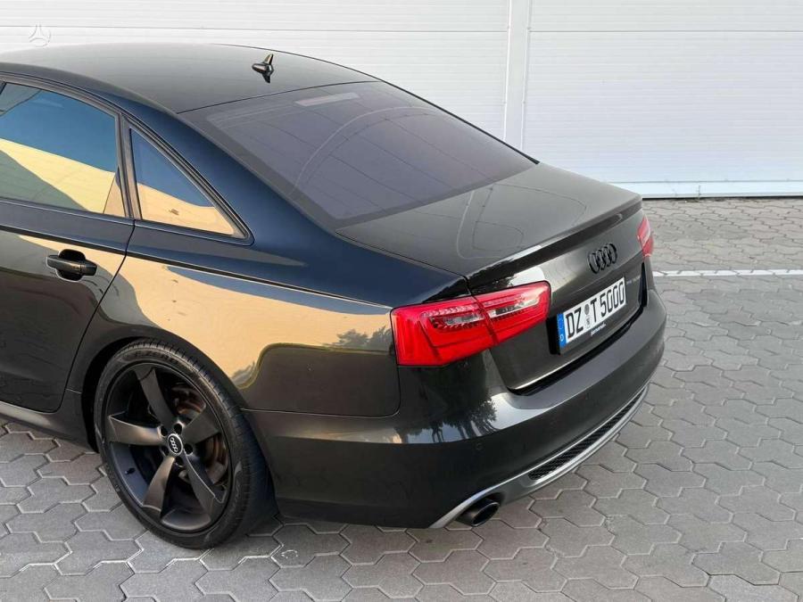 Black Audi A6 2012 in Riga, with an engine capacity of 2.97 L and mileage of 283 thousand km for 11500 €, photo 20 on AUTOMOTO.COM.LV