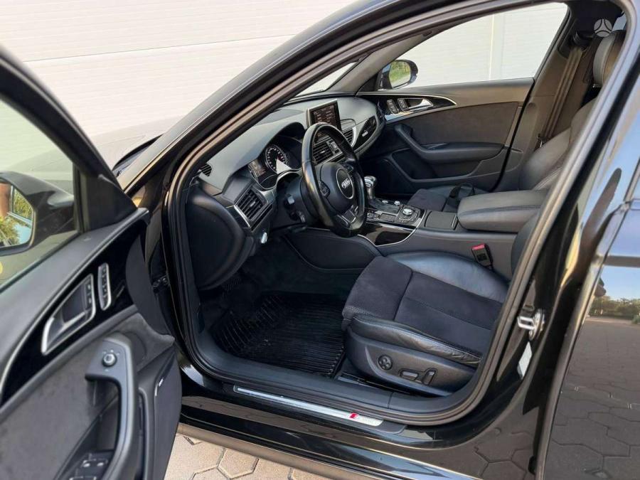 Black Audi A6 2012 in Riga, with an engine capacity of 2.97 L and mileage of 283 thousand km for 11500 €, photo 25 on AUTOMOTO.COM.LV