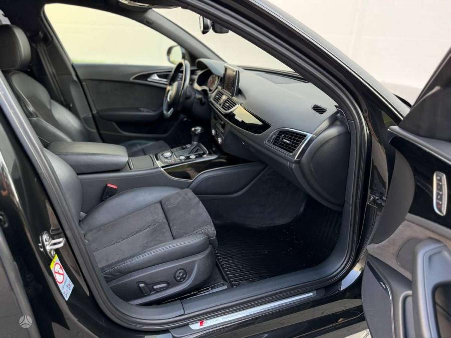 Black Audi A6 2012 in Riga, with an engine capacity of 2.97 L and mileage of 283 thousand km for 11500 €, photo 29 on AUTOMOTO.COM.LV