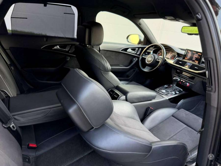 Black Audi A6 2012 in Riga, with an engine capacity of 2.97 L and mileage of 283 thousand km for 11500 €, photo 30 on AUTOMOTO.COM.LV