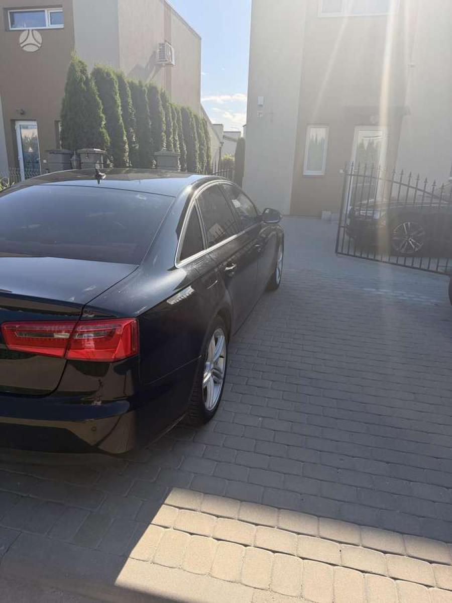 Melns Audi A6 2012 Kauņa, ar dzinēja tilpumu 1.97 L un nobraukumu 420 tūkst. km par 6200 €, foto 6 vietnē AUTOMOTO.COM.LV