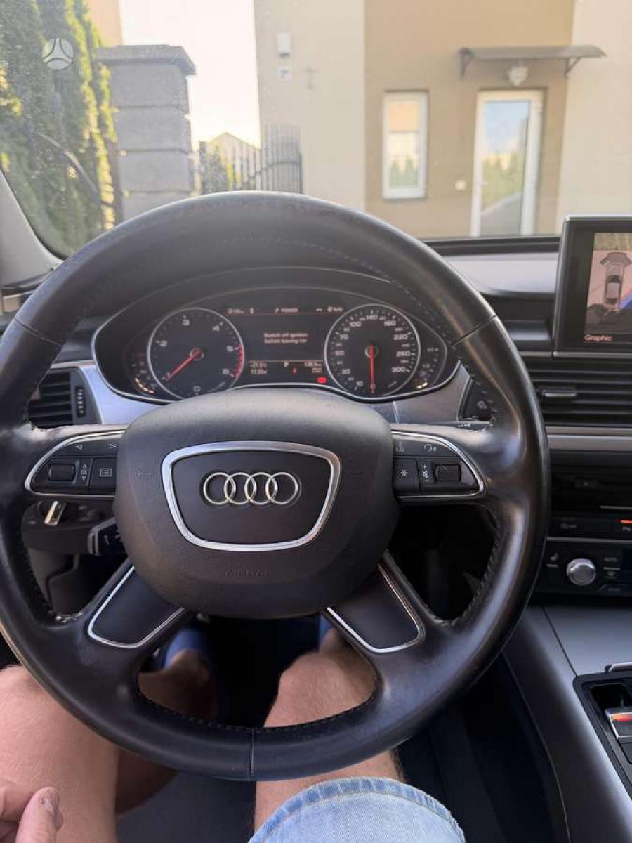Melns Audi A6 2012 Kauņa, ar dzinēja tilpumu 1.97 L un nobraukumu 420 tūkst. km par 6200 €, foto 12 vietnē AUTOMOTO.COM.LV