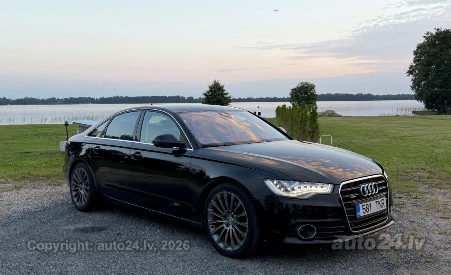 Melns Audi A6 2012 Tartu, ar dzinēja tilpumu 3.00 L un nobraukumu 390 tūkst. km par 8200 €, foto 1 vietnē AUTOMOTO.COM.LV