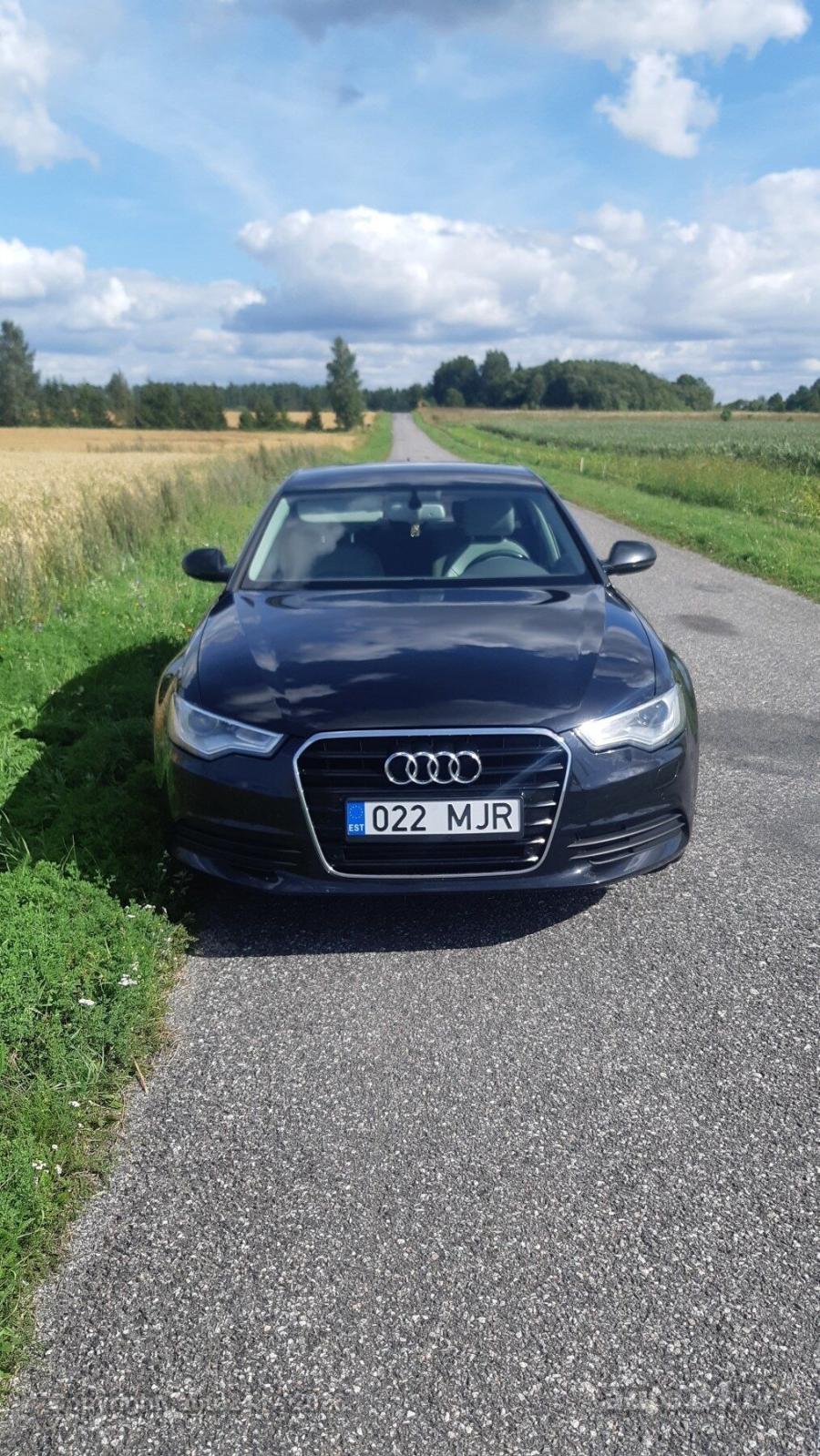 Black Audi A6 2012 in Tallinn, with an engine capacity of 2.00 L and mileage of 200 thousand km for 9200 €, photo 1 on AUTOMOTO.COM.LV