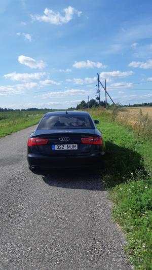 Black Audi A6 2012 in Tallinn, with an engine capacity of 2.00 L and mileage of 200 thousand km for 9200 €, photo 3 on AUTOMOTO.COM.LV