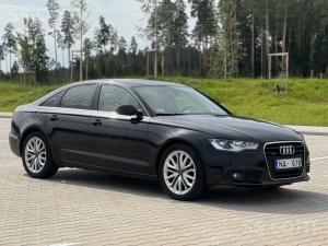 Black Audi A6 2012 in Valmiera, with an engine capacity of 3.00 L and mileage of 320 thousand km for 9850 €, photo 5 on AUTOMOTO.COM.LV