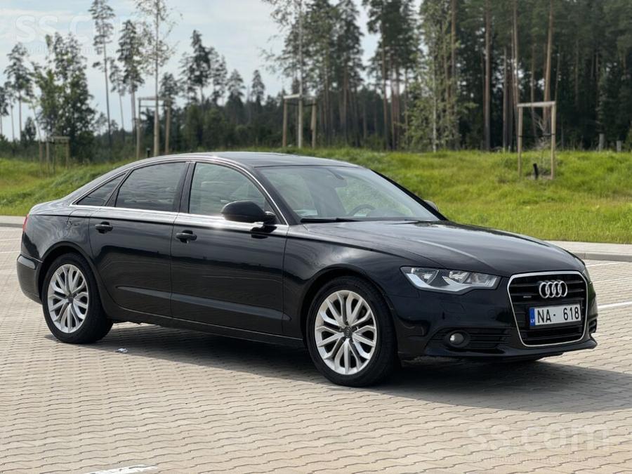 Black Audi A6 2012 in Valmiera, with an engine capacity of 3.00 L and mileage of 320 thousand km for 9850 €, photo 5 on AUTOMOTO.COM.LV