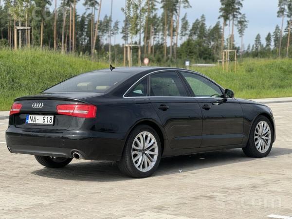Черный Ауди А6 2012 в Валмиера, объемом двигателя 3.00 л и пробегом 320 тыс. км за 9850 €, фото 5 на AUTOMOTO.COM.LV