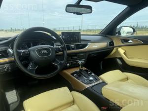 Black Audi A6 2012 in Valmiera, with an engine capacity of 3.00 L and mileage of 320 thousand km for 9850 €, photo 11 on AUTOMOTO.COM.LV