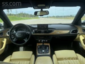 Black Audi A6 2012 in Valmiera, with an engine capacity of 3.00 L and mileage of 320 thousand km for 9850 €, photo 12 on AUTOMOTO.COM.LV