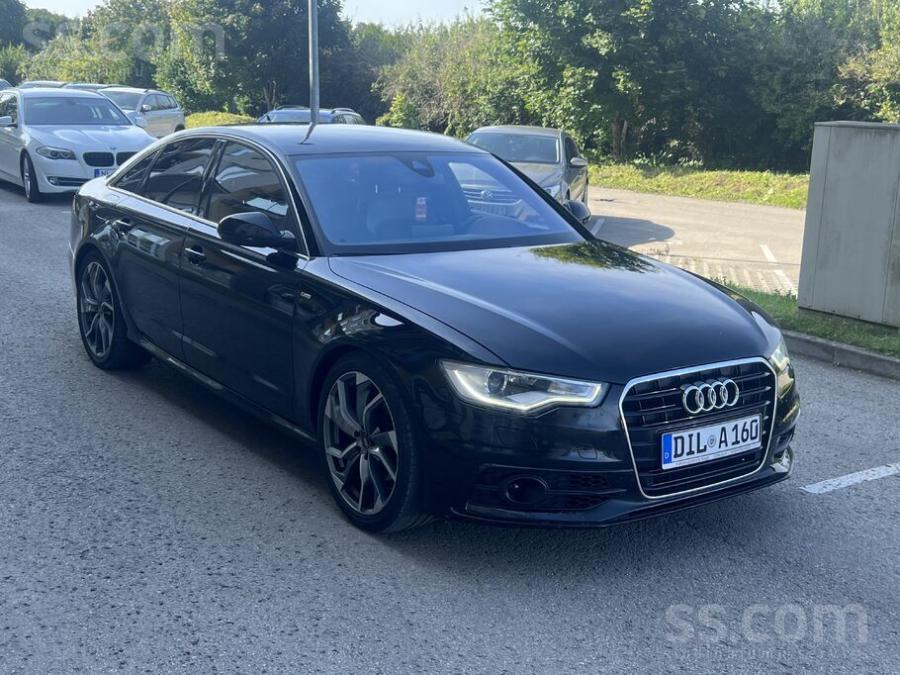 Melns Audi A6 2012 Rīga, ar dzinēja tilpumu 3.00 L un nobraukumu 290 tūkst. km par 9899 €, foto 4 vietnē AUTOMOTO.COM.LV