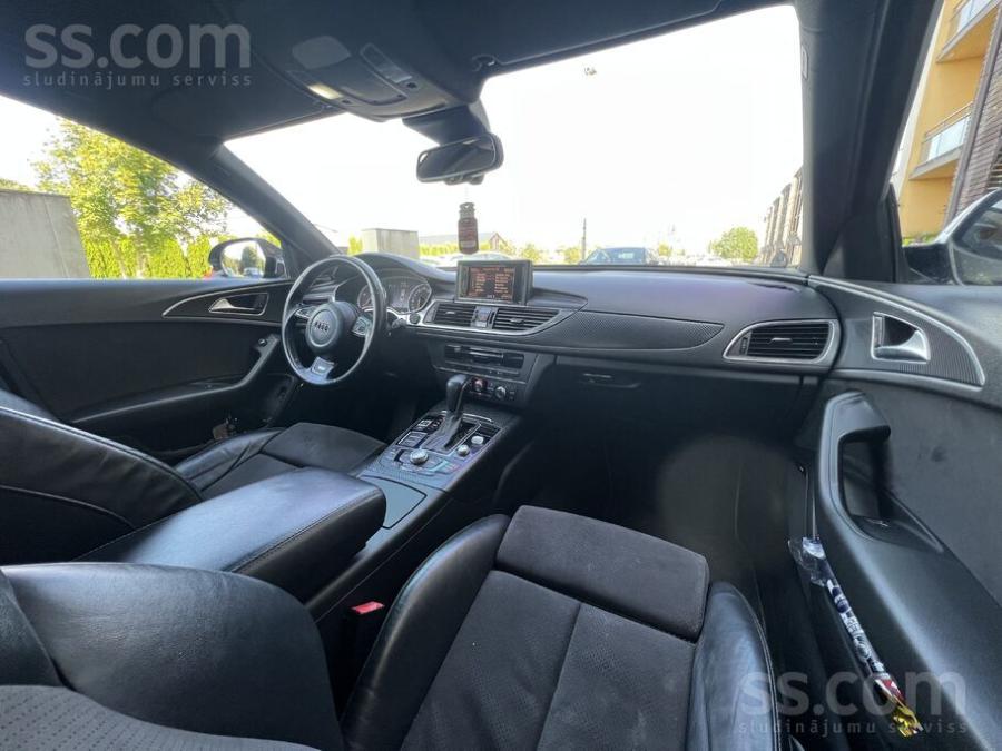 Melns Audi A6 2012 Rīga, ar dzinēja tilpumu 3.00 L un nobraukumu 290 tūkst. km par 9899 €, foto 9 vietnē AUTOMOTO.COM.LV