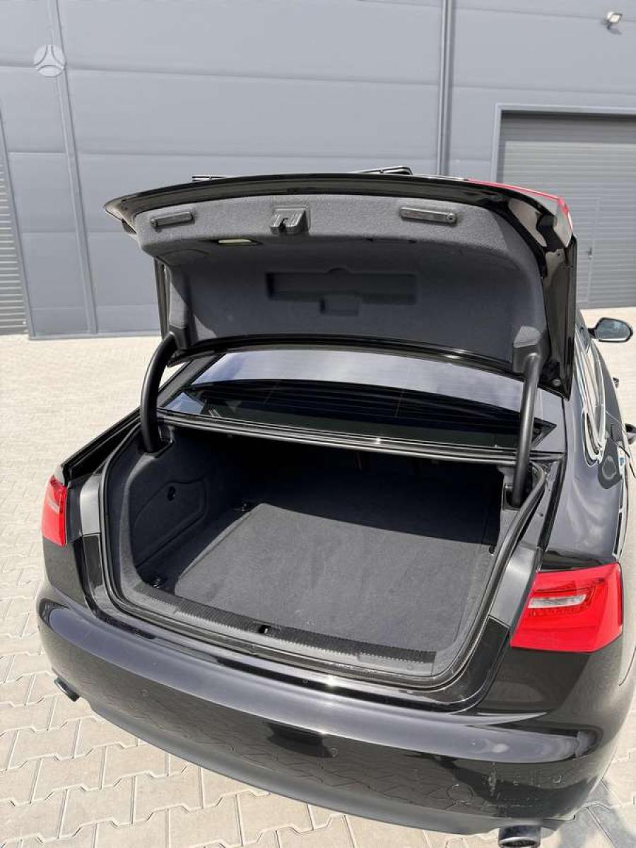 Black Audi A6 2012 in Klaipeda, with an engine capacity of 3.00 L and mileage of 178 thousand km for 10300 €, photo 9 on AUTOMOTO.COM.LV