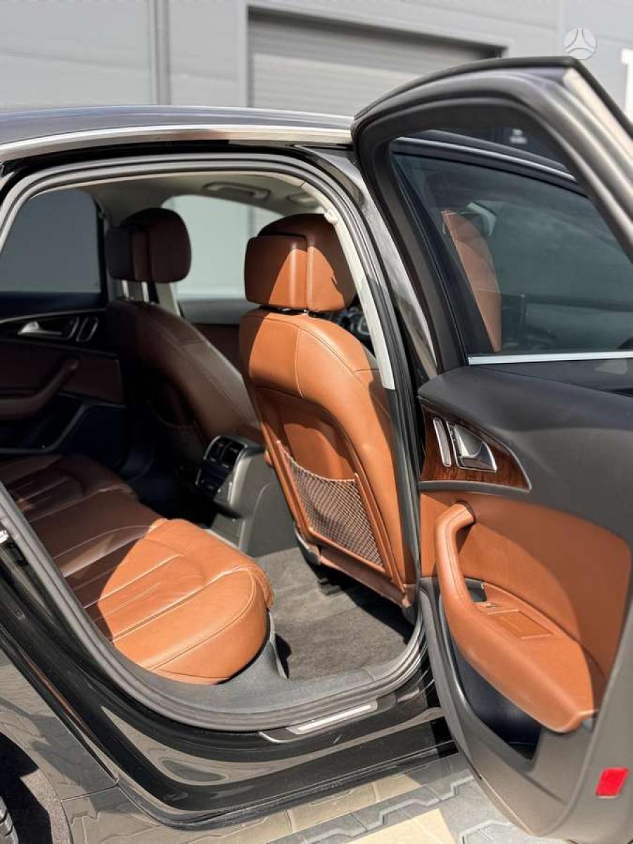 Black Audi A6 2012 in Klaipeda, with an engine capacity of 3.00 L and mileage of 178 thousand km for 10300 €, photo 12 on AUTOMOTO.COM.LV