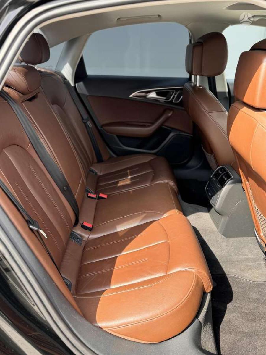 Black Audi A6 2012 in Klaipeda, with an engine capacity of 3.00 L and mileage of 178 thousand km for 10300 €, photo 13 on AUTOMOTO.COM.LV