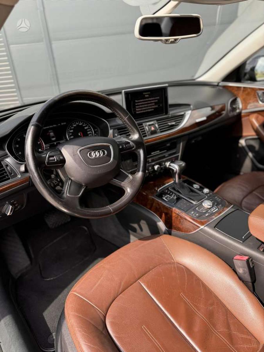 Black Audi A6 2012 in Klaipeda, with an engine capacity of 3.00 L and mileage of 178 thousand km for 10300 €, photo 20 on AUTOMOTO.COM.LV