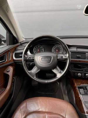 Black Audi A6 2012 in Klaipeda, with an engine capacity of 3.00 L and mileage of 178 thousand km for 10300 €, photo 27 on AUTOMOTO.COM.LV