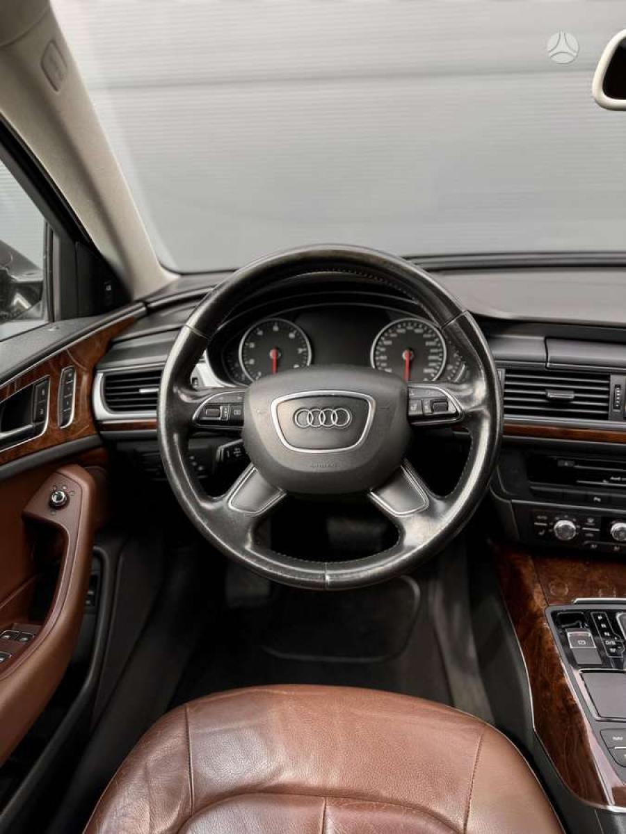 Black Audi A6 2012 in Klaipeda, with an engine capacity of 3.00 L and mileage of 178 thousand km for 10300 €, photo 27 on AUTOMOTO.COM.LV