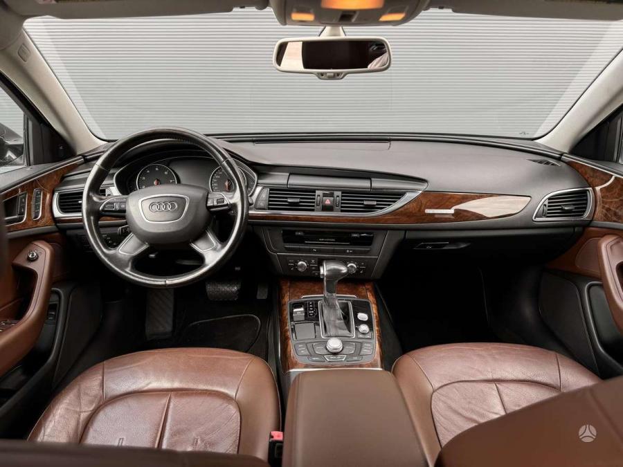 Black Audi A6 2012 in Klaipeda, with an engine capacity of 3.00 L and mileage of 178 thousand km for 10300 €, photo 28 on AUTOMOTO.COM.LV