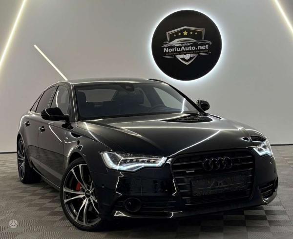 Melns Audi A6 2012 Marijampole, ar dzinēja tilpumu 2.97 L un nobraukumu 262 tūkst. km par 12750 €, foto 1 vietnē AUTOMOTO.COM.LV