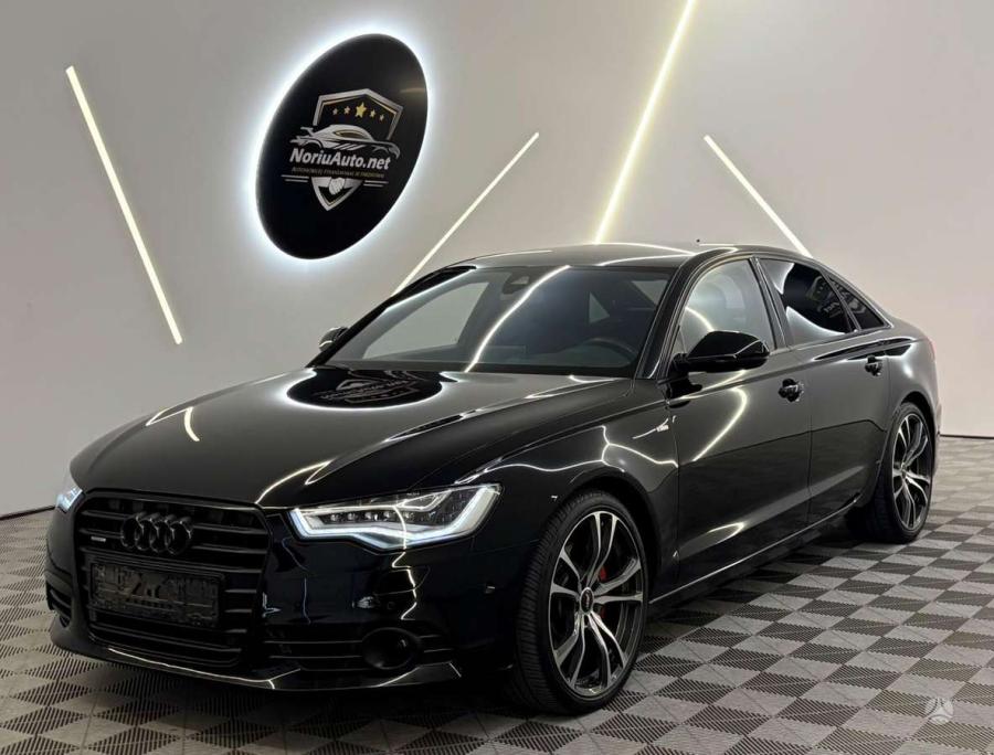 Black Audi A6 2012 in Marijampole, with an engine capacity of 2.97 L and mileage of 262 thousand km for 12750 €, photo 10 on AUTOMOTO.COM.LV