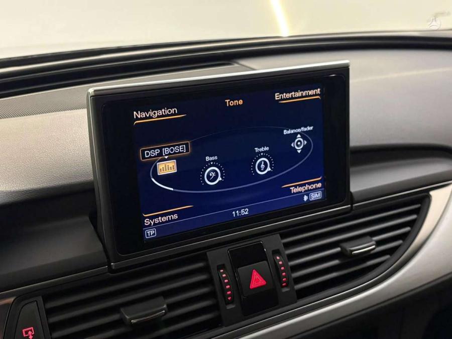 Black Audi A6 2012 in Marijampole, with an engine capacity of 2.97 L and mileage of 262 thousand km for 12750 €, photo 20 on AUTOMOTO.COM.LV