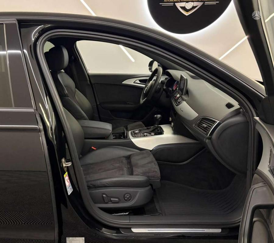 Black Audi A6 2012 in Marijampole, with an engine capacity of 2.97 L and mileage of 262 thousand km for 12750 €, photo 21 on AUTOMOTO.COM.LV